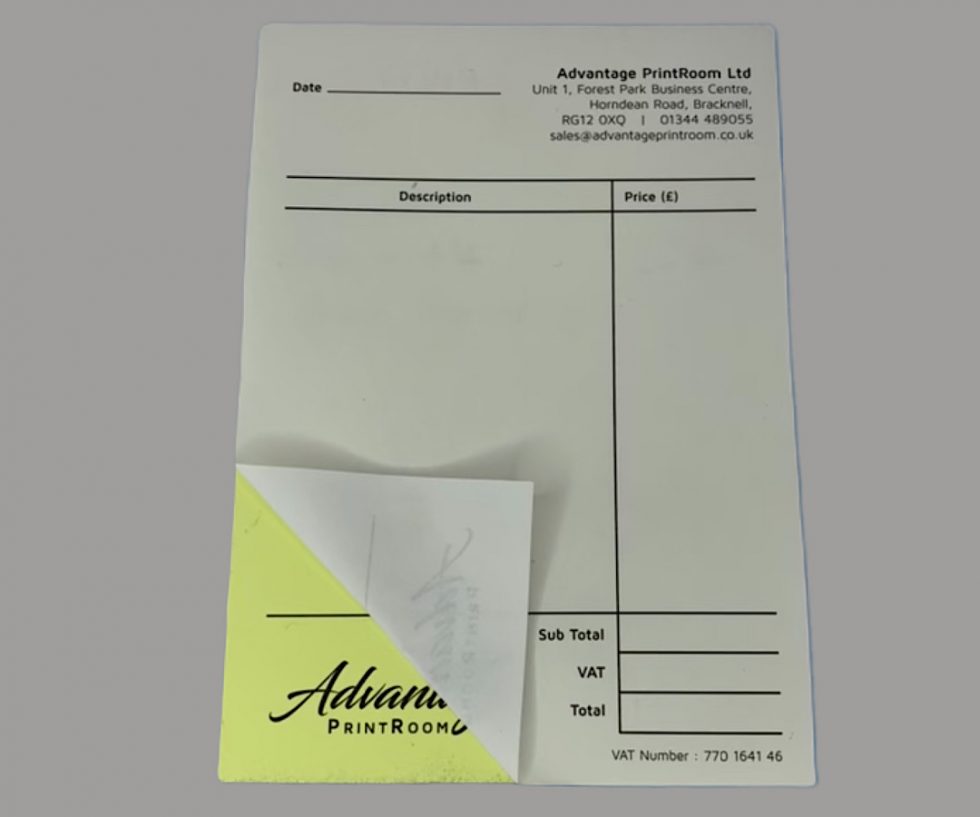 NCR Pads | Advantage PrintRoom